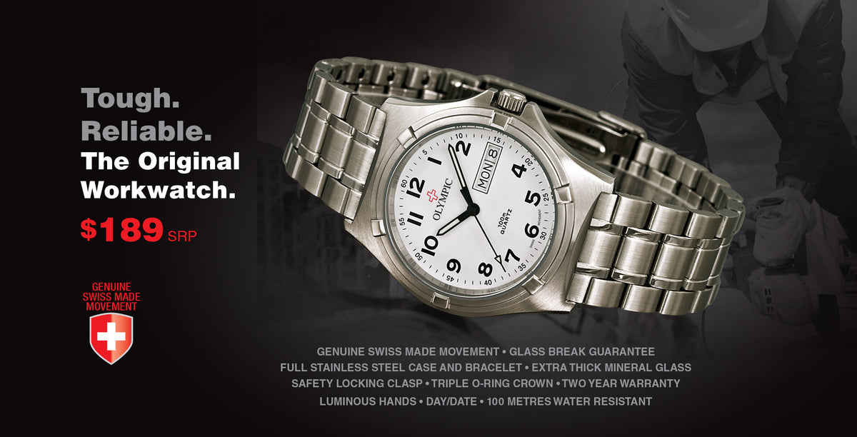 Olympic Watch - The 'Work Watch' - Precision Watch Company