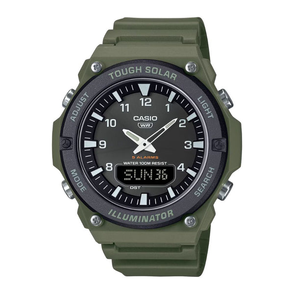 Casio - Duo Tough Solar - Green - Precision Watch Company